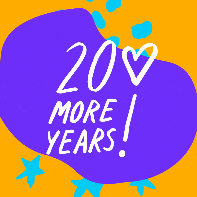 20 More Years GIF by Arts of Life - Find & Share on GIPHY