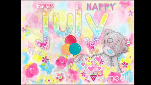 Happy July GIF by Vimodji - Find & Share on GIPHY