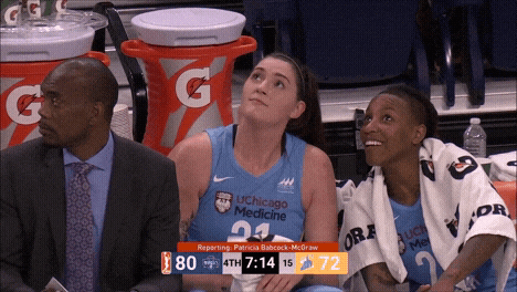 Chicago Sky Wave GIF by WNBA - Find & Share on GIPHY