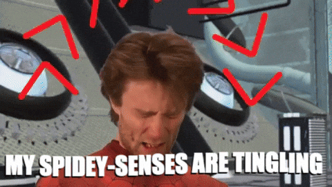 Spider Senses GIFs - Get the best GIF on GIPHY