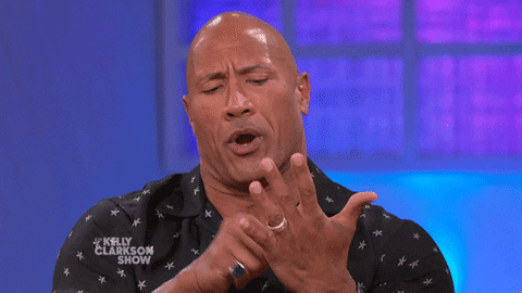 The Rock Applause Gif