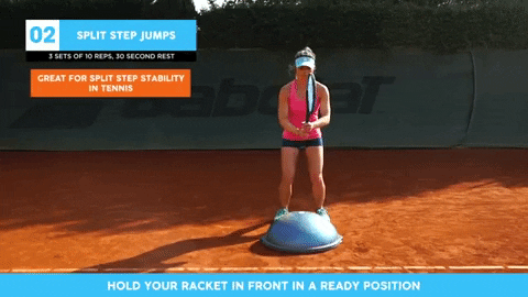 Tennis-fitness-drills GIFs - Get the best GIF on GIPHY