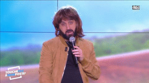 Sing Cyril Hanouna GIF by C8 - Find & Share on GIPHY