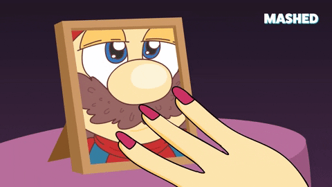 Mario's Monster Moustache by Mashed | GIPHY