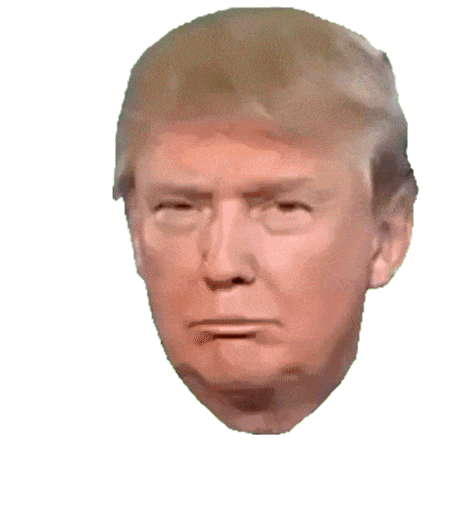 Donald Trump Sticker by Hayal Kahvesi for iOS & Android | GIPHY