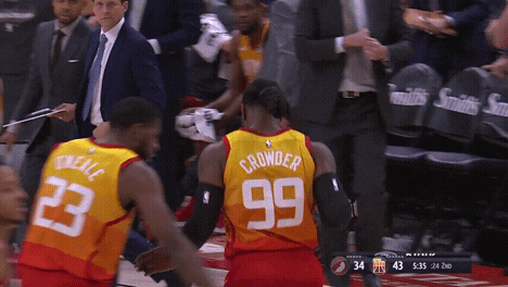 Jae Crowder Nba GIF by Utah Jazz - Find & Share on GIPHY