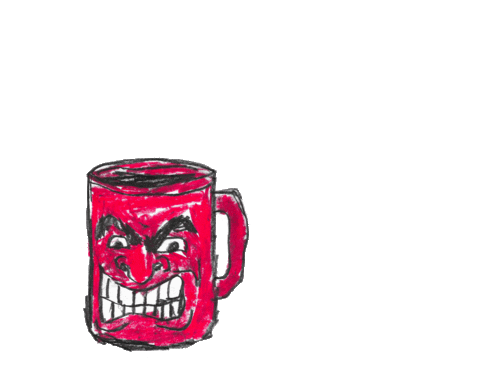 Angry Good Morning Sticker by James Thacher for iOS & Android | GIPHY