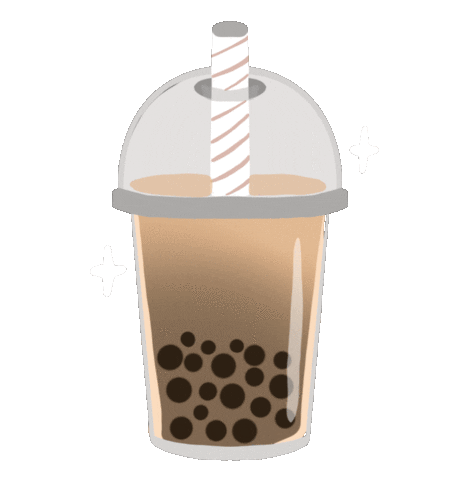 Craving Bubble Tea Sticker by Demic for iOS & Android | GIPHY