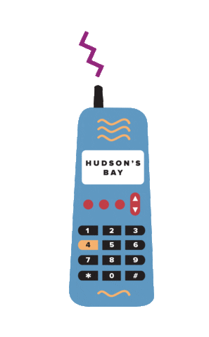 Mobile Phone 90S Sticker by Hudson's Bay for iOS & Android | GIPHY