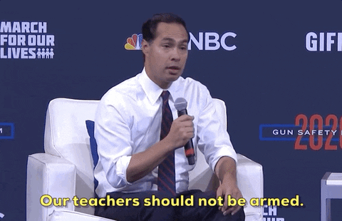 Julian Castro Gun Control GIF by Election 2020 - Find & Share on GIPHY