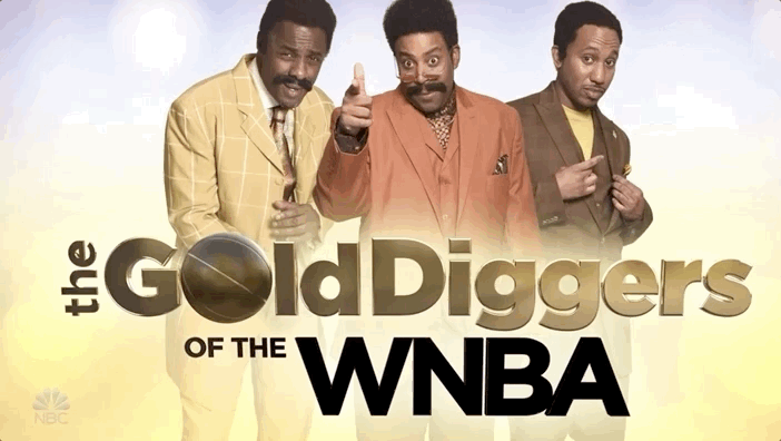 The Gold Diggers Of The Wnba GIF by Saturday Night Live - Find & Share ...
