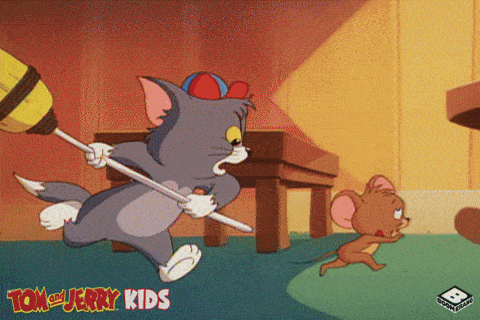 Jerry From Tom And Jerry Running