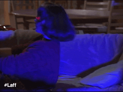 Getting Up GIF by Laff - Find & Share on GIPHY