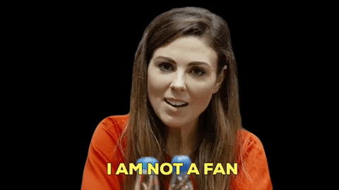 I Am Not A Fan GIFs - Find & Share on GIPHY