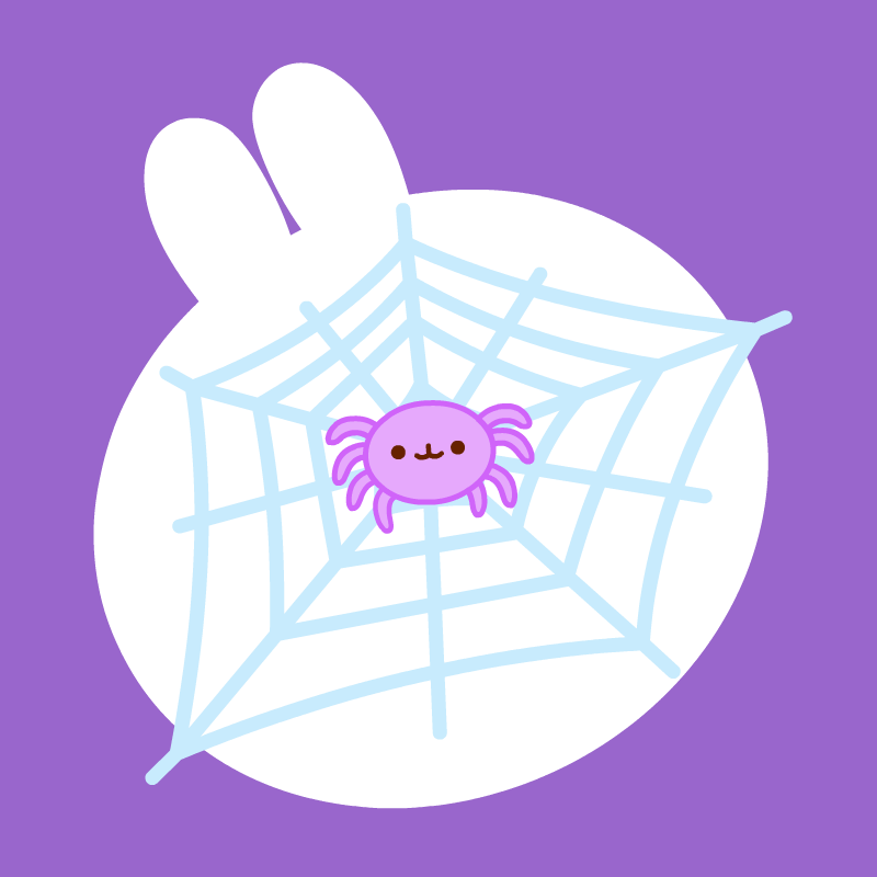 Spider Web Animation GIF by Molang - Find & Share on GIPHY