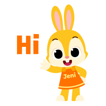 Bunny Hello Sticker by Pinkfong for iOS & Android | GIPHY