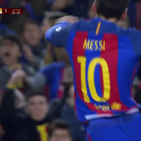 Celebration Messi GIF by FC Barcelona - Find & Share on GIPHY