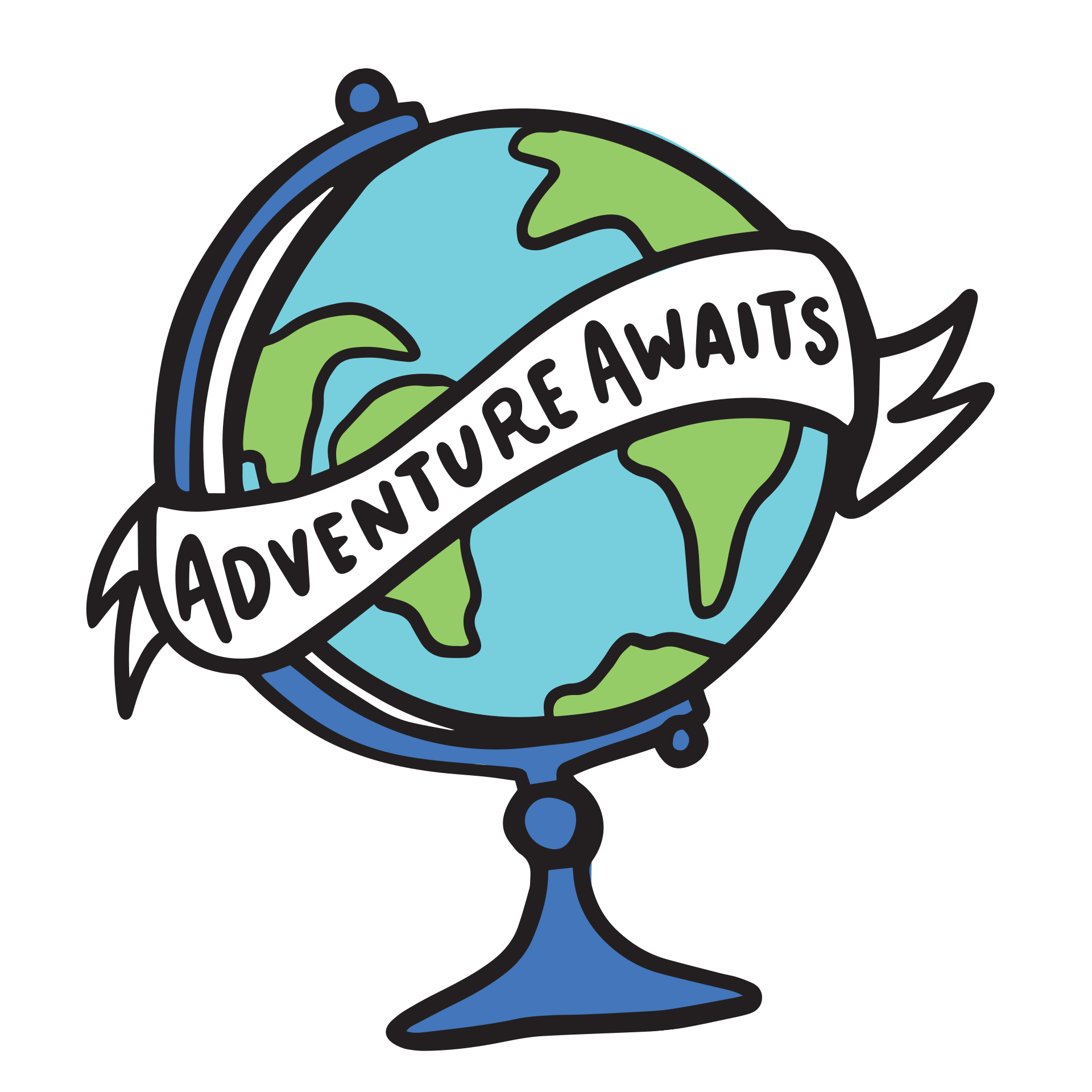 World Awaits Sticker for iOS & Android | GIPHY