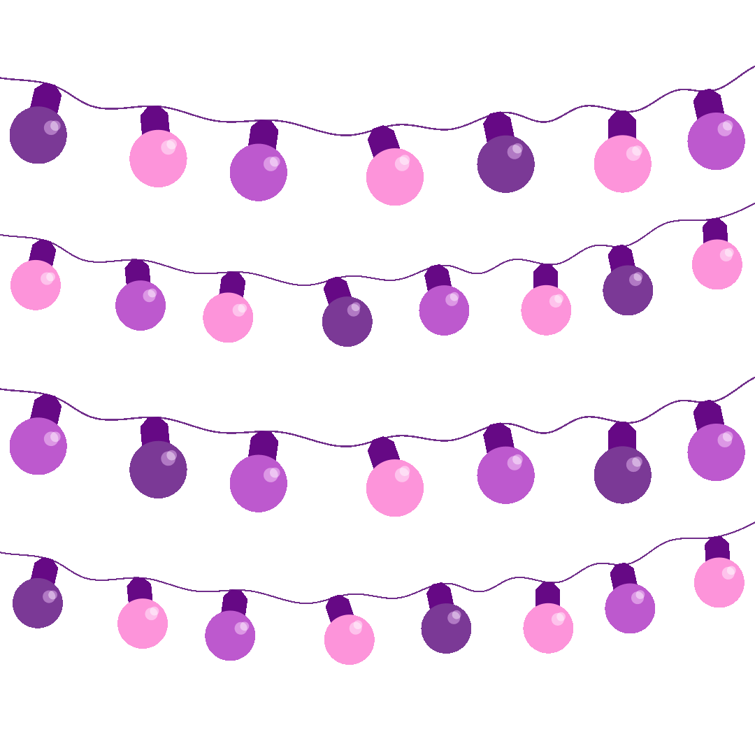 Christmas Lights Sticker by Beauty Bay for iOS & Android | GIPHY