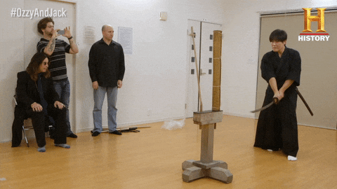 Samurai Sword Japan GIF by History UK - Find & Share on GIPHY