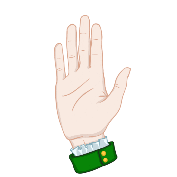 Patrick Hand Gestures by Stickerpacks.design | GIPHY