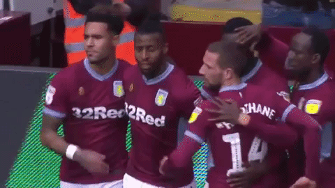 Football Celebrate GIF by Aston Villa FC - Find & Share on GIPHY