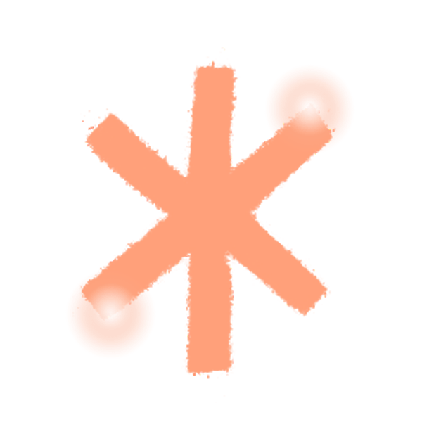 Asterisk Sticker by ONE Campaign for iOS & Android | GIPHY