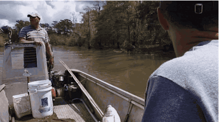 Surprise Fish GIF by Swamp People - Find & Share on GIPHY