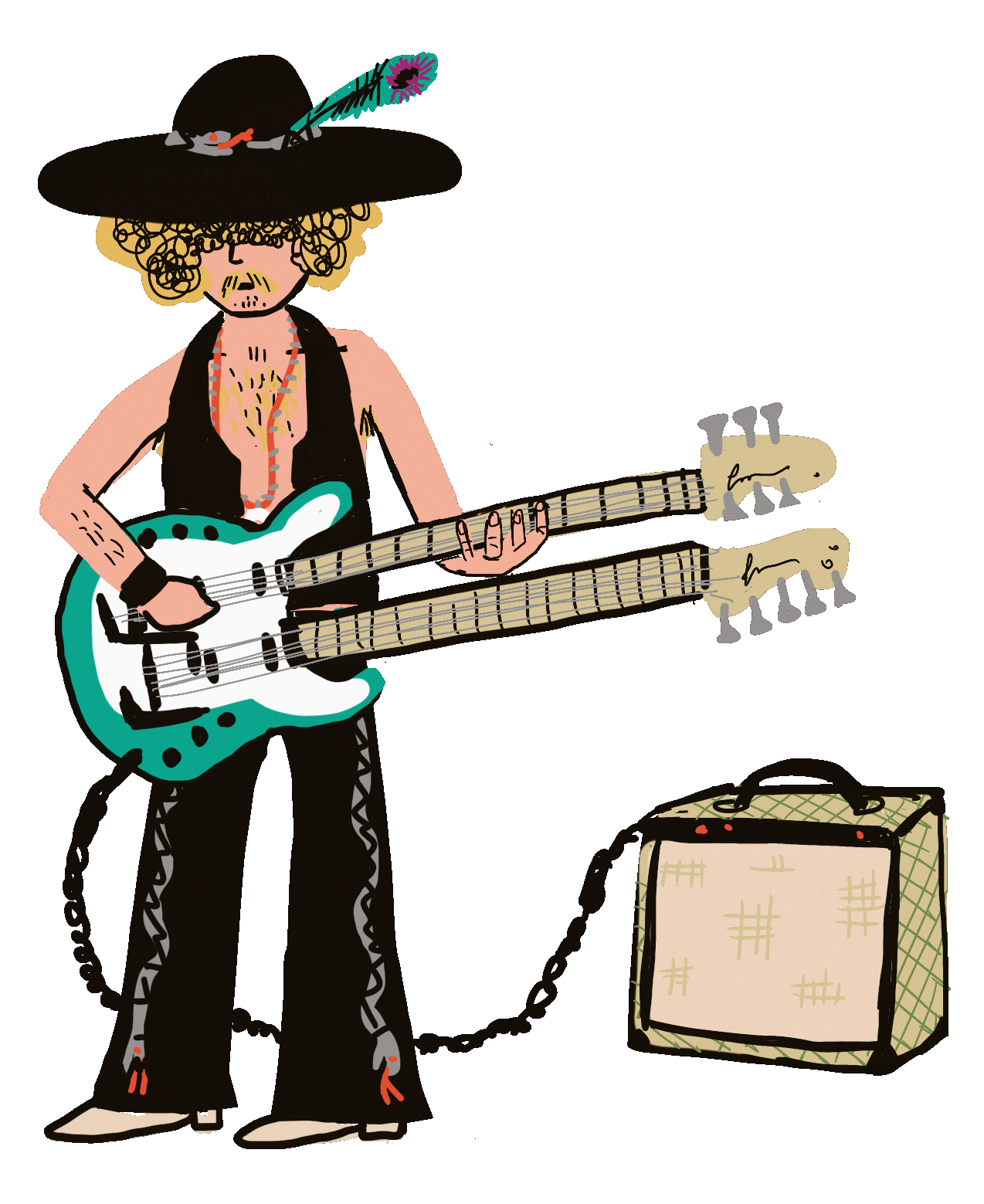Rock Out Sticker by FUZZYTOWN for iOS & Android | GIPHY