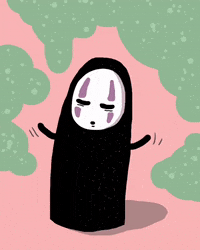 No Face Gif