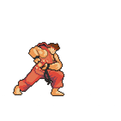Flaming Shoryuken Gif