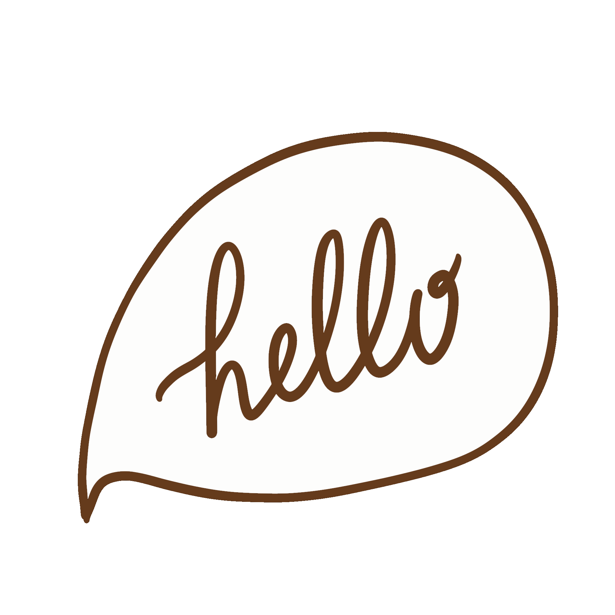 Cartoon Hello Sticker by Tania S. for iOS & Android | GIPHY