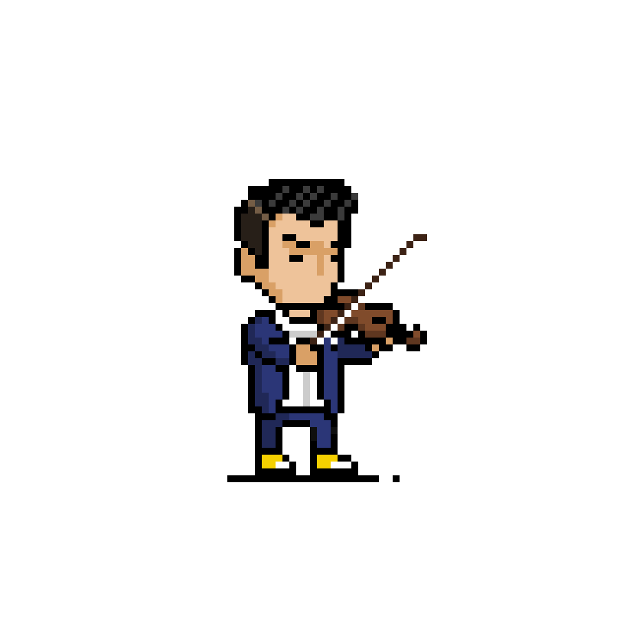 Classical Music Pixel Sticker for iOS & Android | GIPHY