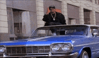 Ice Cube Lowrider Gif