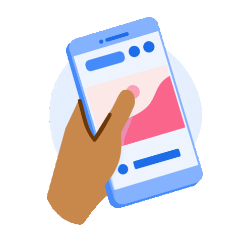 Phone Scrolling Sticker by ApplyBoard for iOS & Android | GIPHY