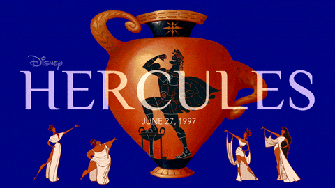 Hercules Wink GIF by Disney - Find & Share on GIPHY