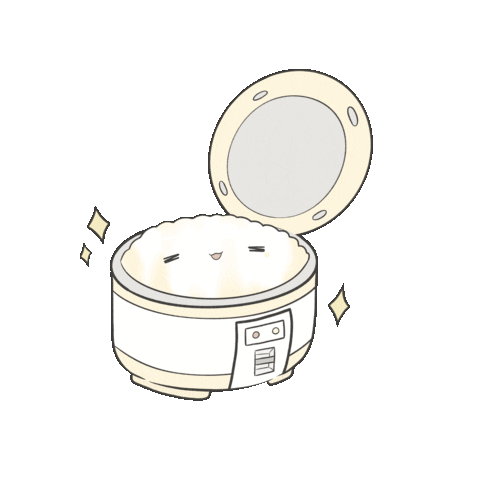 Rice Cooker Sticker for iOS & Android | GIPHY