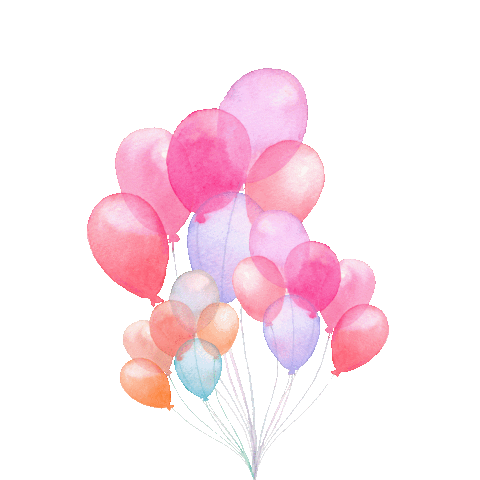 Balloon Celebrate Sticker by The Content Bar for iOS & Android | GIPHY