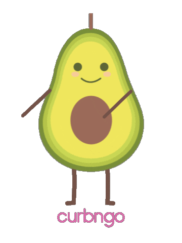 Dance Avocado Sticker by Curbngo Design for iOS & Android | GIPHY