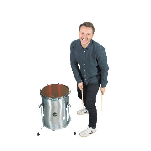 Percussion Sing Sticker by folkshilfe for iOS & Android | GIPHY