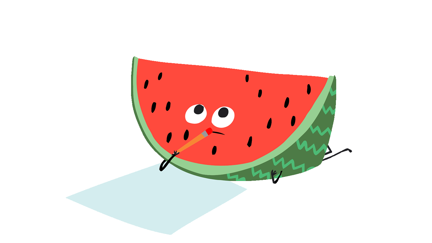 Watermelon Sticker by Media Sandia for iOS & Android | GIPHY