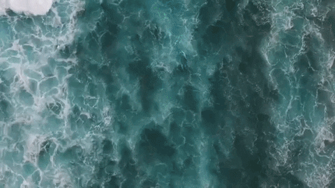 Ocean Top View Gif