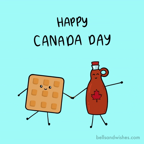 Maple Syrup Canada Day GIF by Bells and Wishes - Find & Share on GIPHY