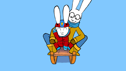 Happy New Year Celebration GIF by Simon Super Rabbit - Find & Share on ...