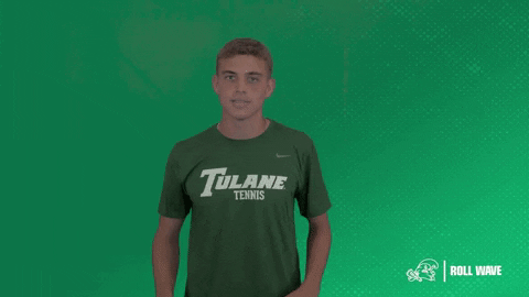 Wave Athletics GIF by GreenWave - Find & Share on GIPHY