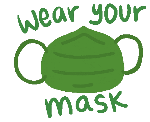 Mask Health Sticker by Demic for iOS & Android | GIPHY