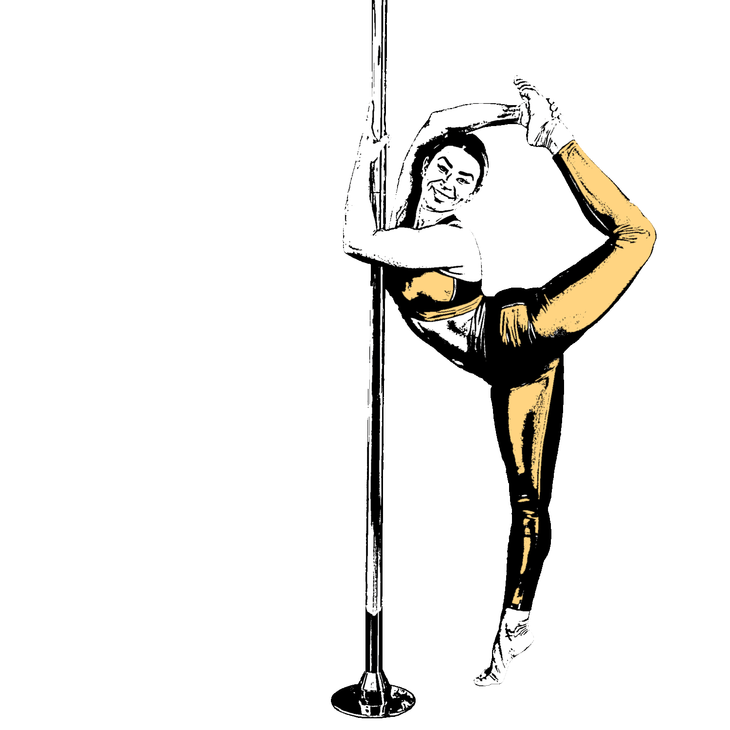 RAI studio Poledance Sticker for iOS & Android | GIPHY