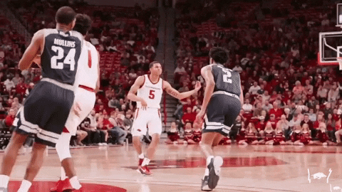 Celebrate College Basketball GIF by Arkansas Razorbacks - Find & Share ...