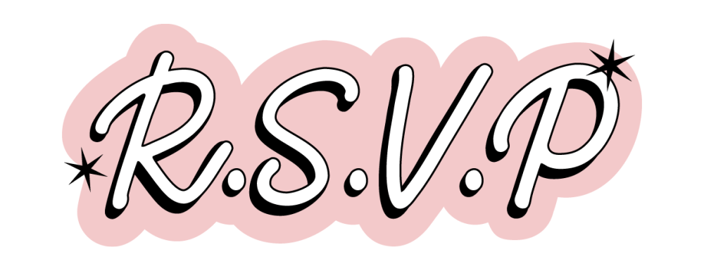 Rsvp Lop Sticker by ladiesofparadise for iOS & Android | GIPHY