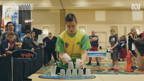 Cup Sport Stacking GIFs - Get the best GIF on GIPHY